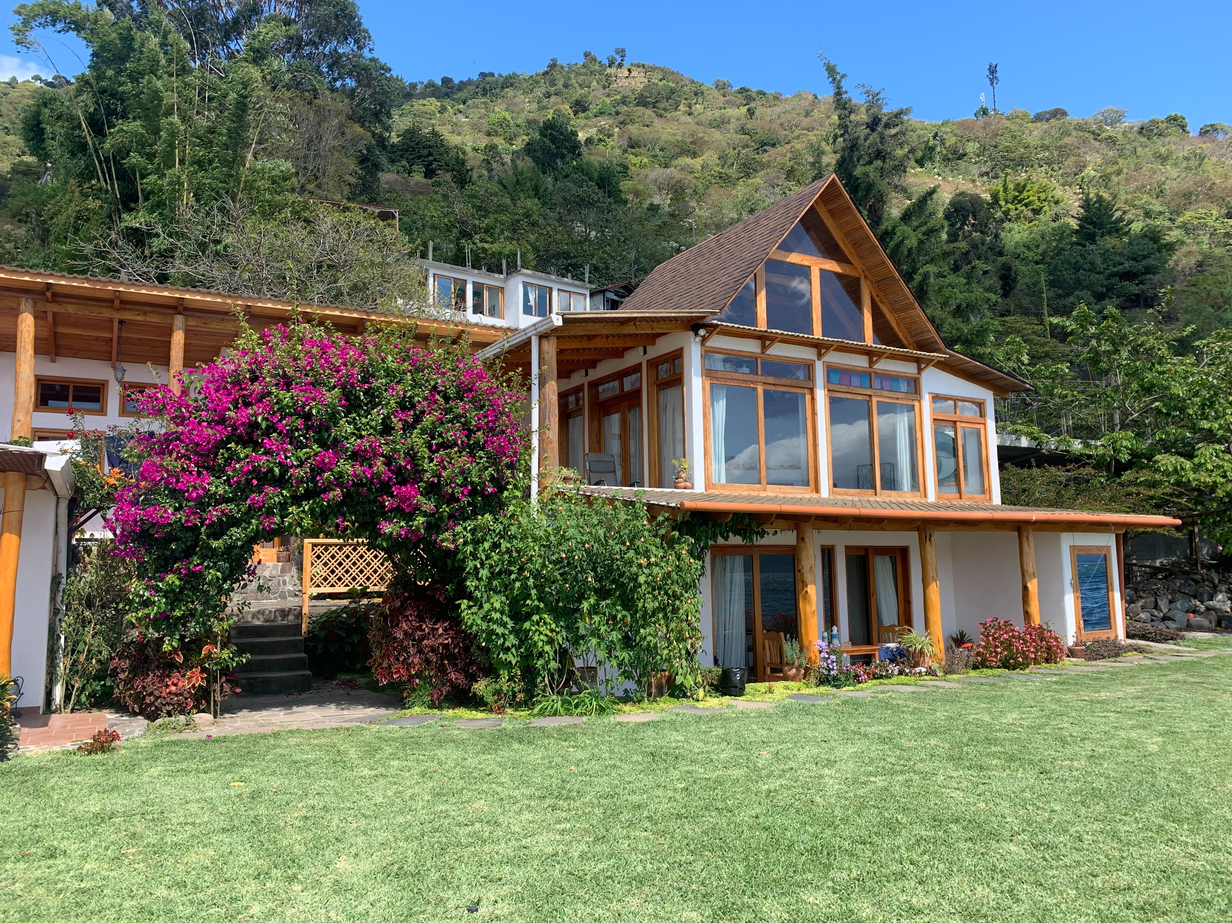 Home — San Marcos la Laguna, Atitlan, Lakefront Rental