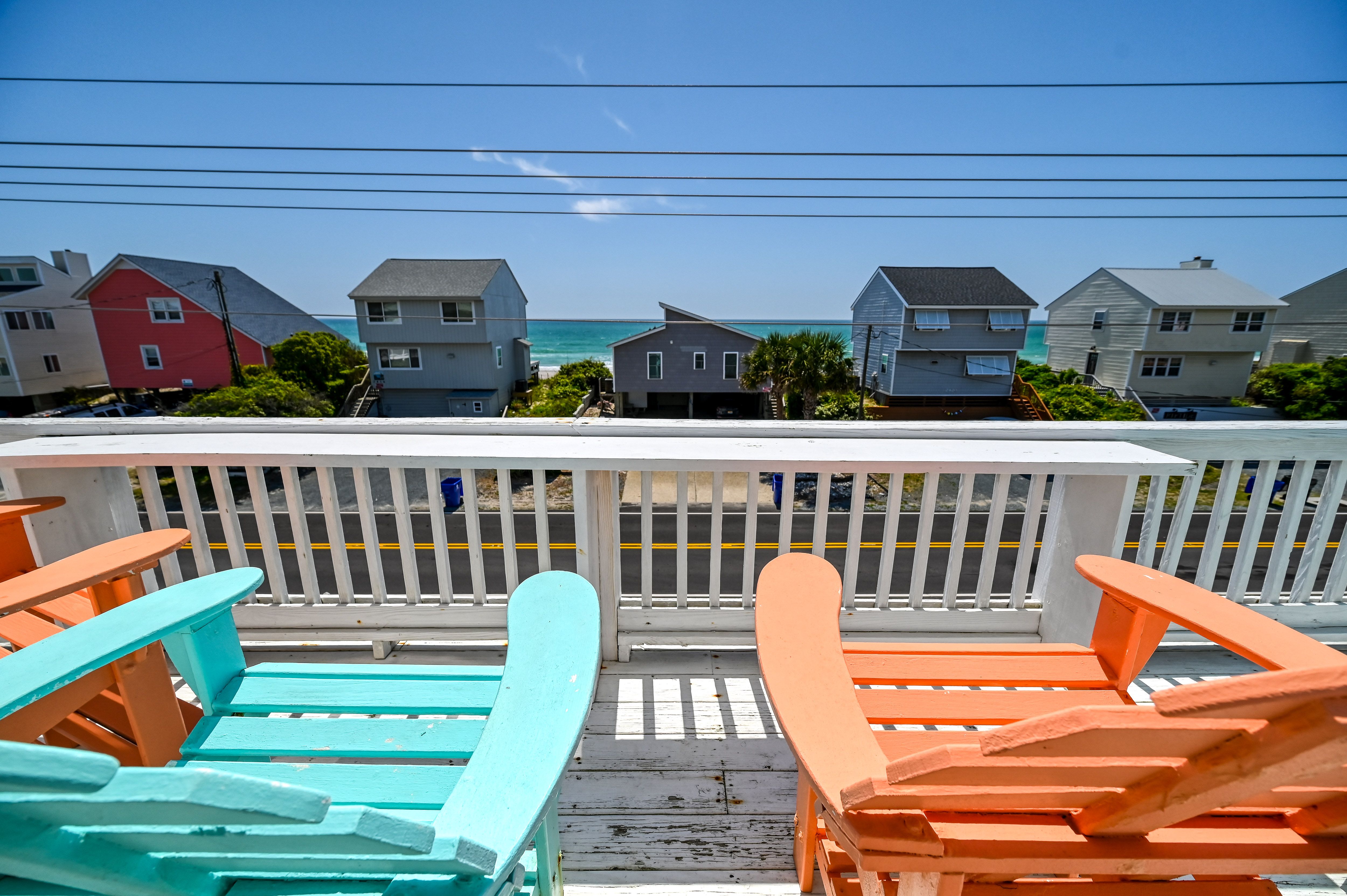 Cast A Waves — Cast A Waves 2nd row home Topsail Island