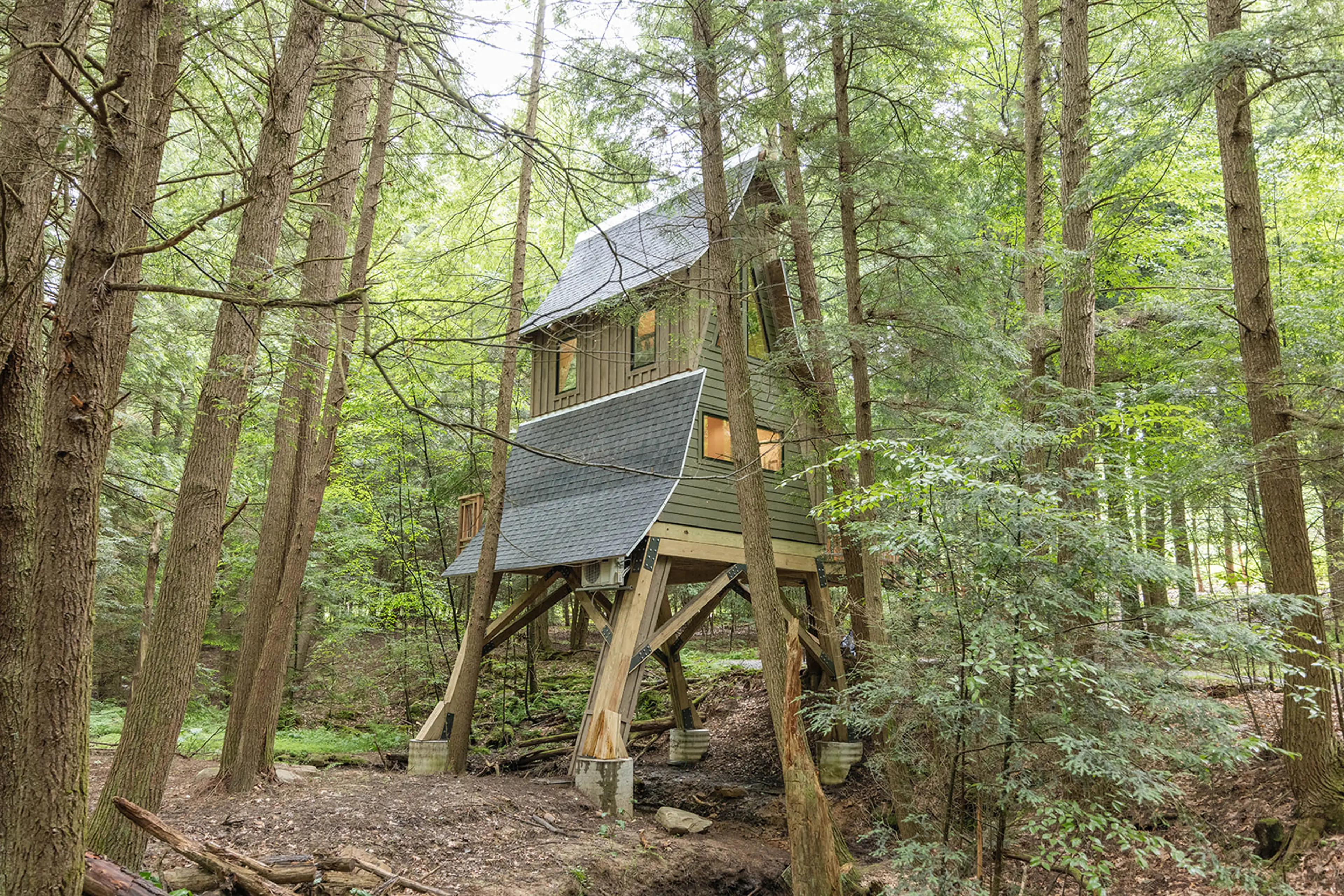 Hemlock Haven - Luxury Treehouses & Cabins | Cook Forest PA